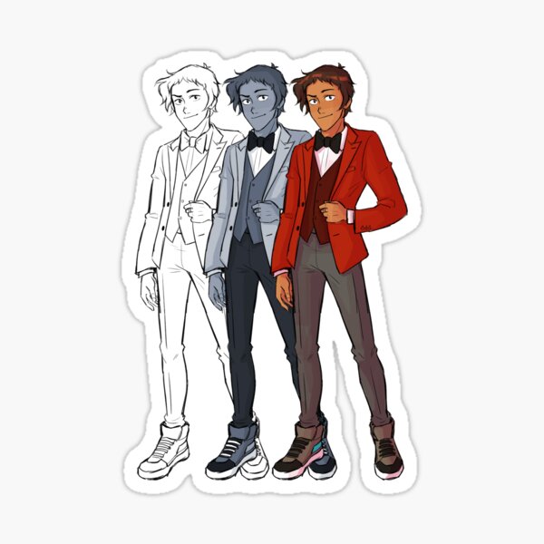"Leggy Lance" Sticker by treasuredbuns | Redbubble