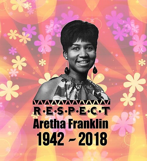 "Aretha Franklin | 1942 - 2018 | Respect" Photographic Print by ...