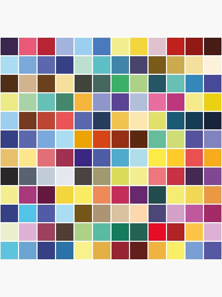 "Pantone Color Palette - Pattern" Poster for Sale by mariomartin ...