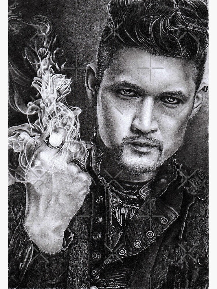 "Magnus Bane" Art Print for Sale by aspihesi | Redbubble