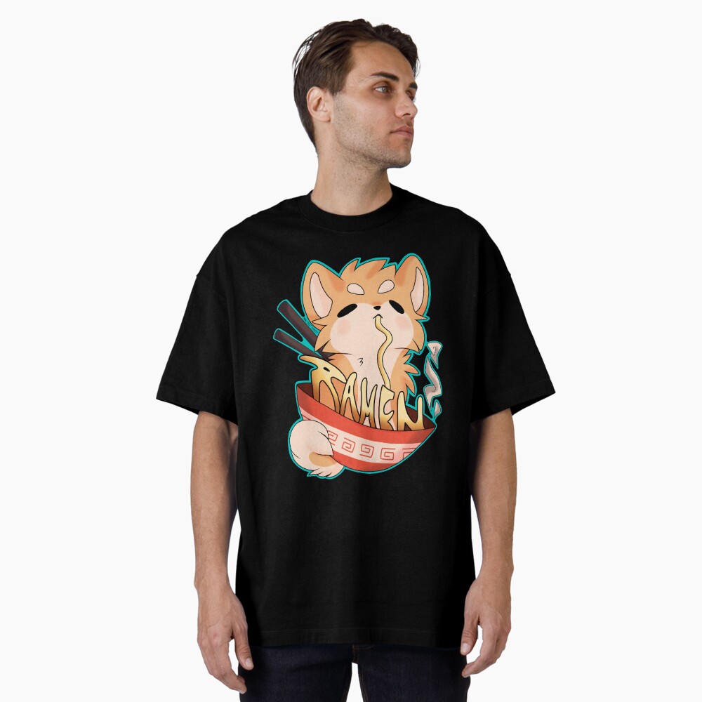 "Ramen Pup" Sticker for Sale by HalfSplitStudio | Redbubble