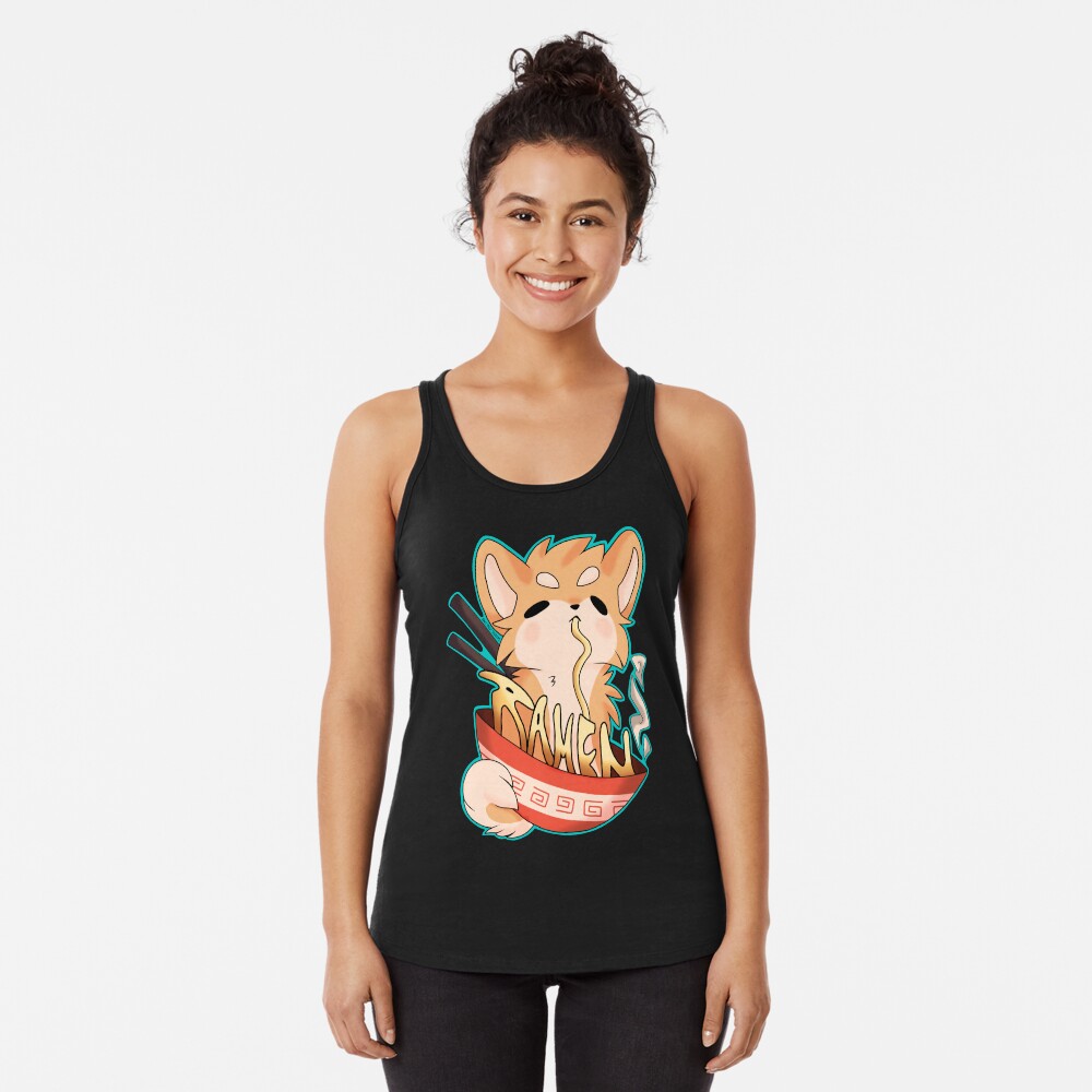 "Ramen Pup" Sticker for Sale by HalfSplitStudio | Redbubble