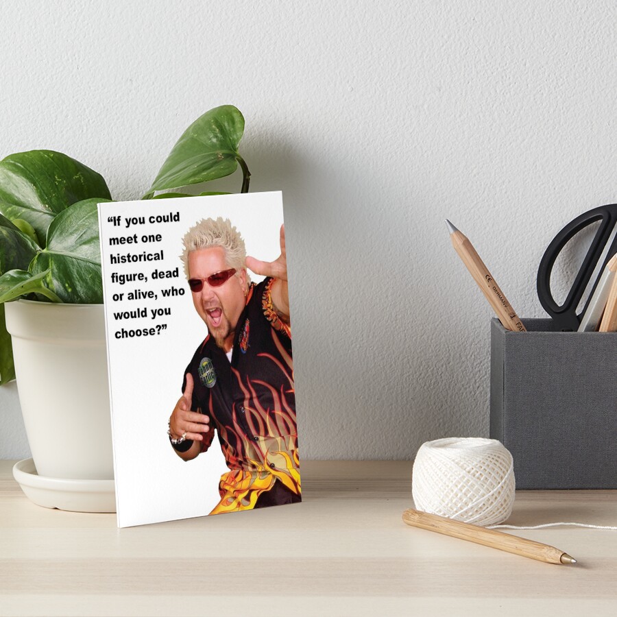"Guy Fieri" Art Board Print for Sale by charlo19 | Redbubble