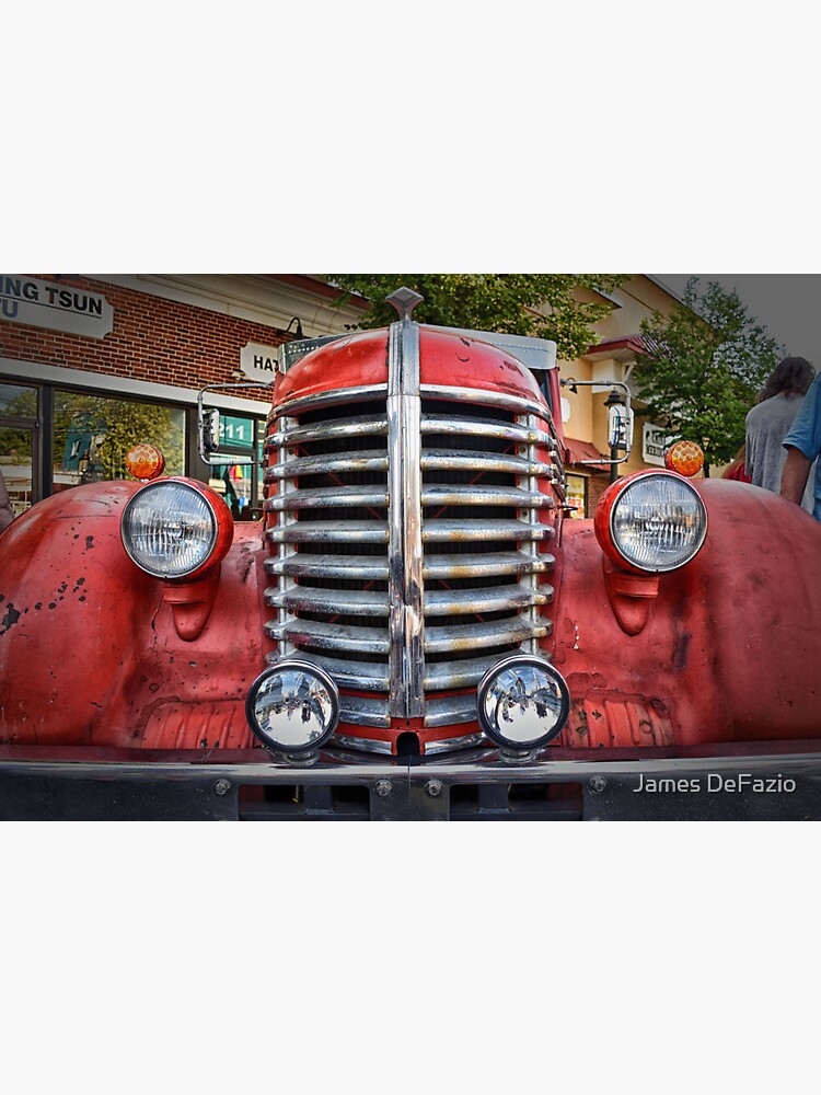 "1942 Diamond T Fire Engine" Sticker for Sale by jimde | Redbubble