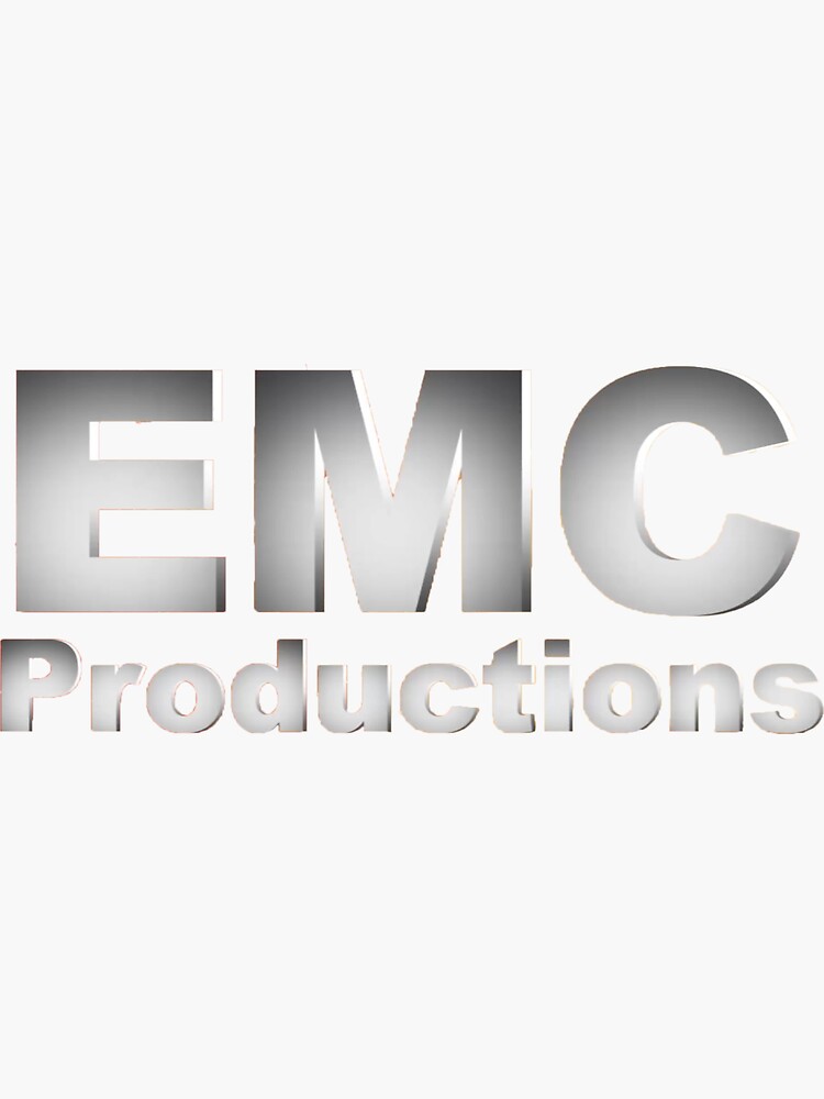 "EMC Productions " Sticker for Sale by EMCproductions | Redbubble