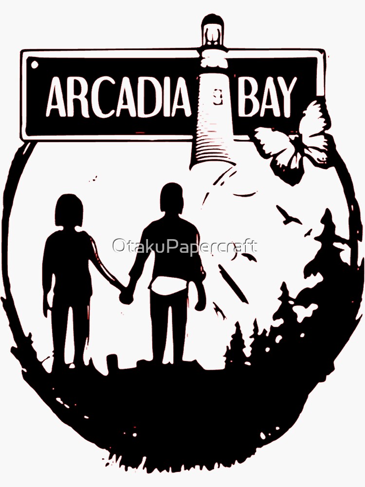 "Life is Strange - Arcadia Bay" Sticker for Sale by OtakuPapercraft ...