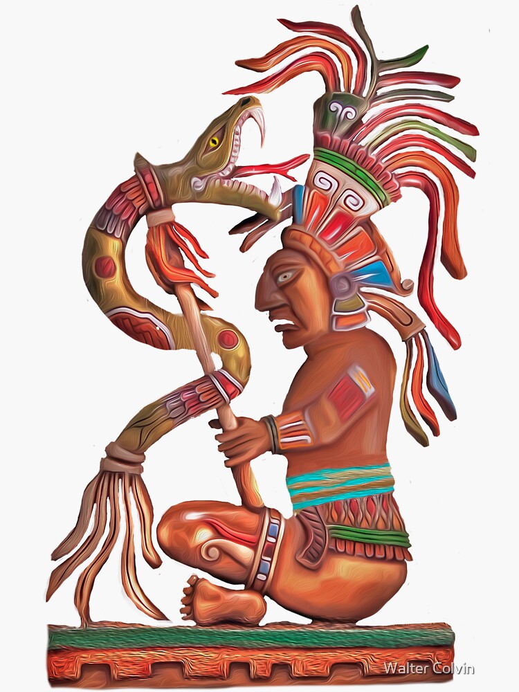 "Maya Art" Sticker by Skyviper | Redbubble