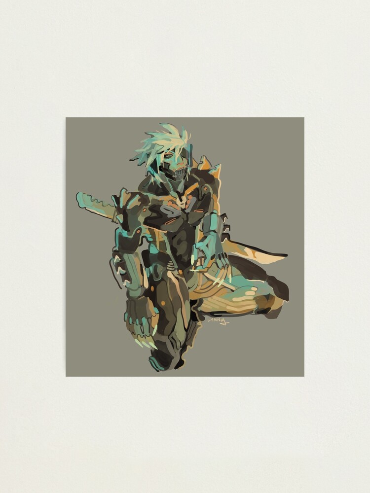"Raiden (MGS)" Photographic Print for Sale by wiltking | Redbubble