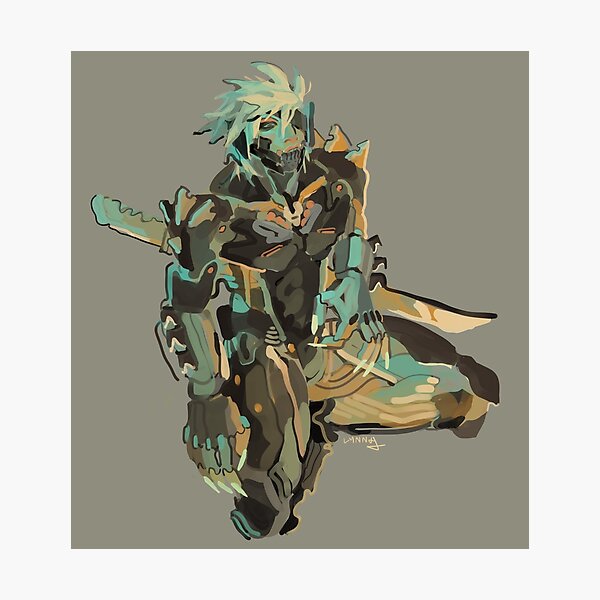 "Raiden (MGS)" Photographic Print for Sale by wiltking | Redbubble
