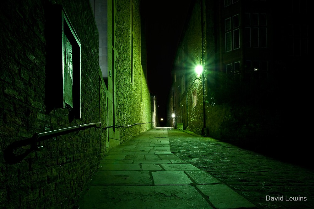 "Dark Alley Ways" by David Lewins | Redbubble