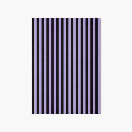 Lámina rígida for Sale con la obra «Rayas Verticales Violeta Pastel ...
