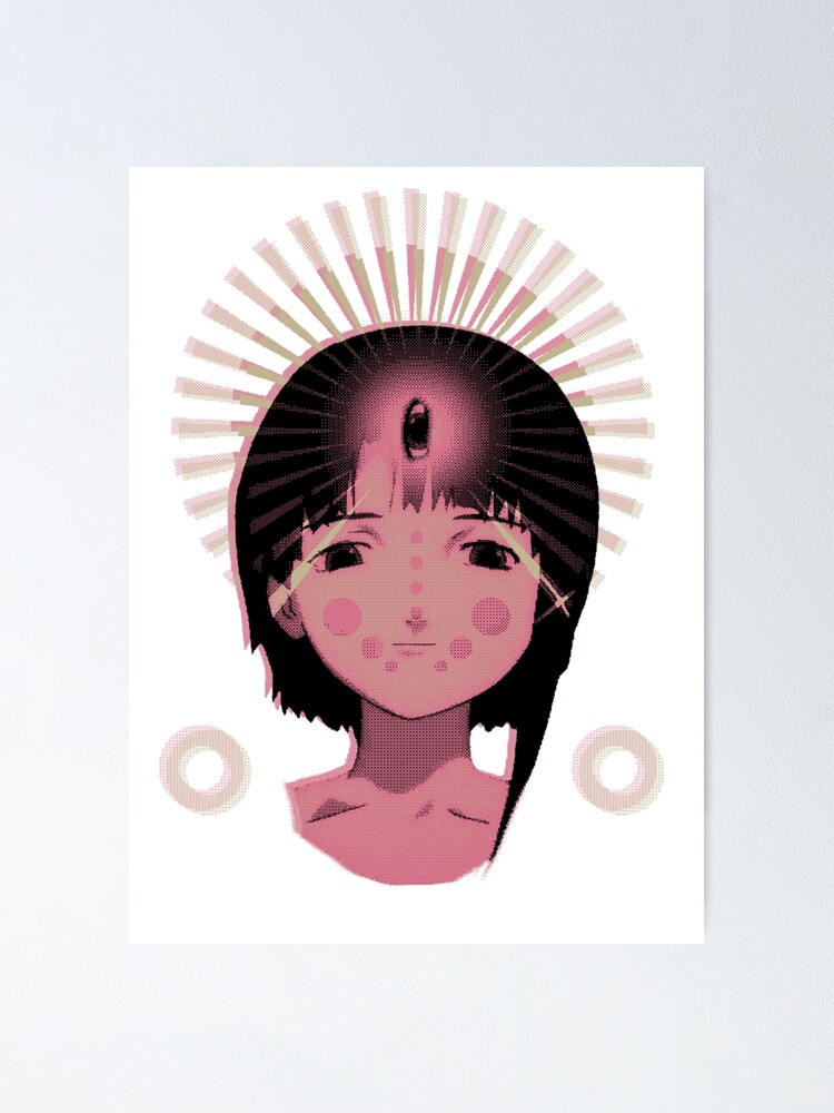 "Lain God of the Wired" Poster for Sale by Dolphin-5k | Redbubble