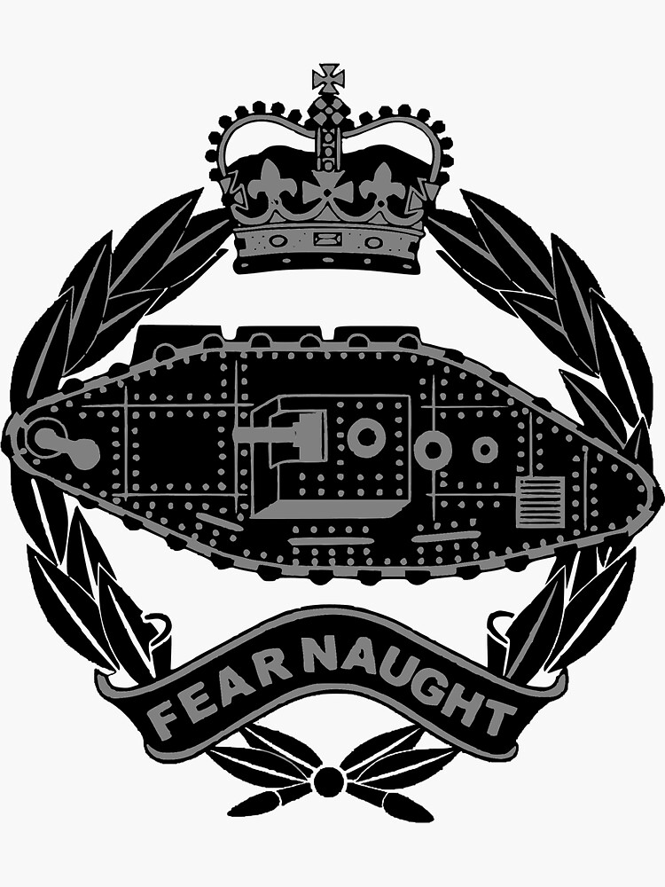"Royal Tank Regiment (black) - British Army" Sticker for Sale by ...