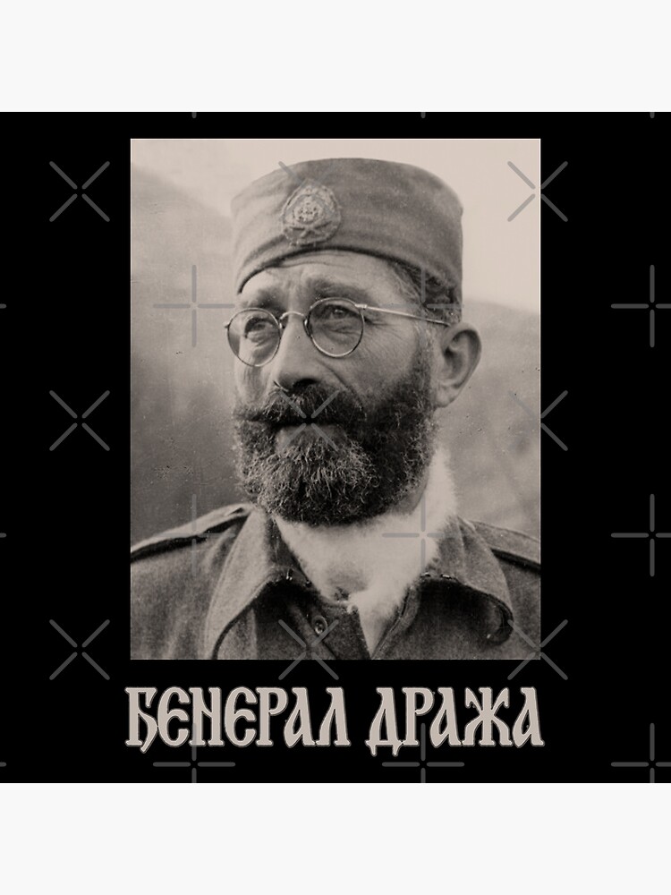 "Draza Mihailovic - CICA" Framed Art Print by ValentinaHramov | Redbubble