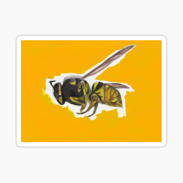"Wasp" Sticker for Sale by jelliscorpio | Redbubble