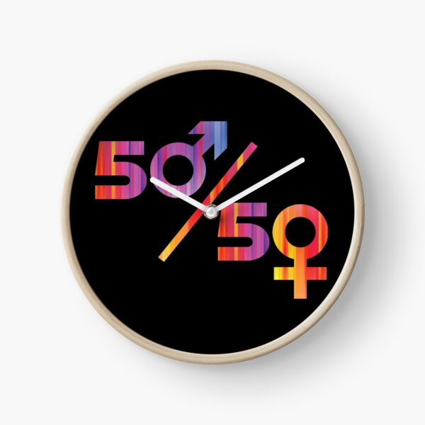 "Gender Equality - Equal Human Rights" Clock for Sale by Ding-One ...