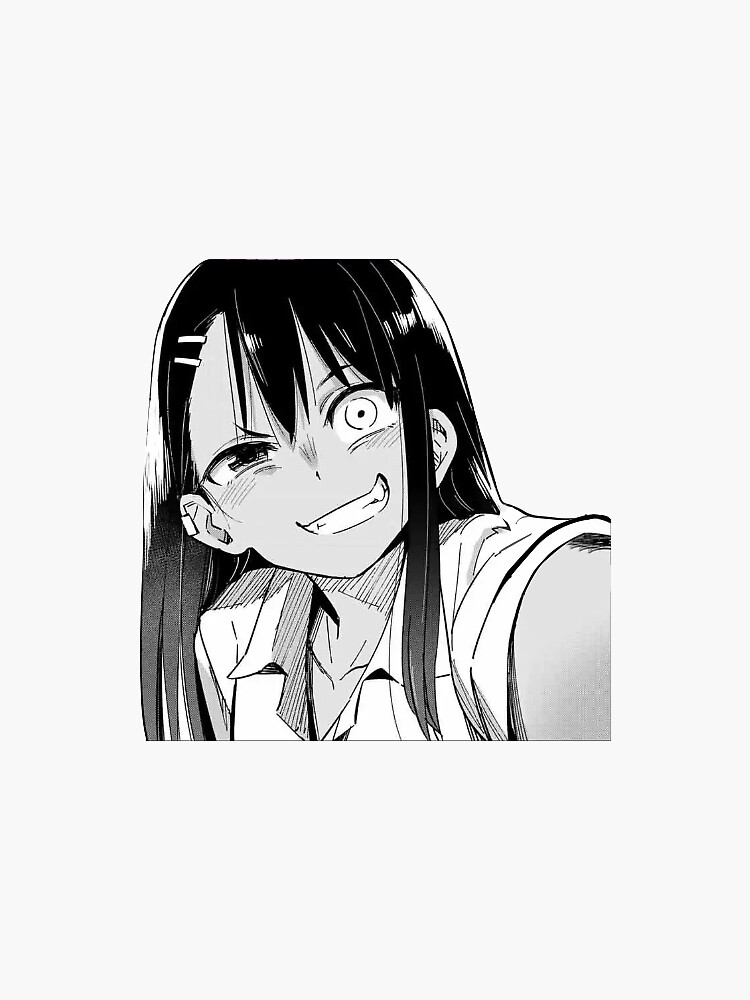 "Nagatoro Sticker 2" Sticker for Sale by JayBird810 | Redbubble