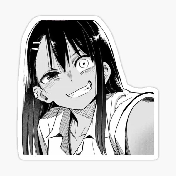 "Nagatoro Sticker 2" Sticker for Sale by JayBird810 | Redbubble