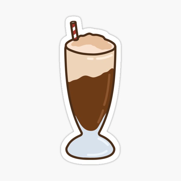 "Ice Cream Soda" Sticker by hmarshmello | Redbubble