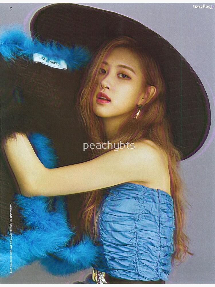 "ROSE - DAZED MAGAZINE" Poster for Sale by peachybts | Redbubble