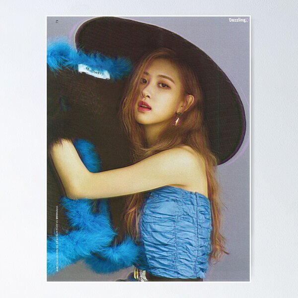 "ROSE - DAZED MAGAZINE" Poster for Sale by peachybts | Redbubble