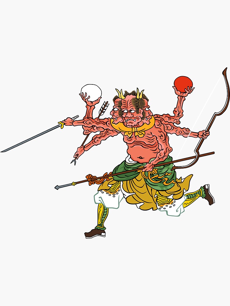 "Daietsu" Sticker by Gwendal | Redbubble
