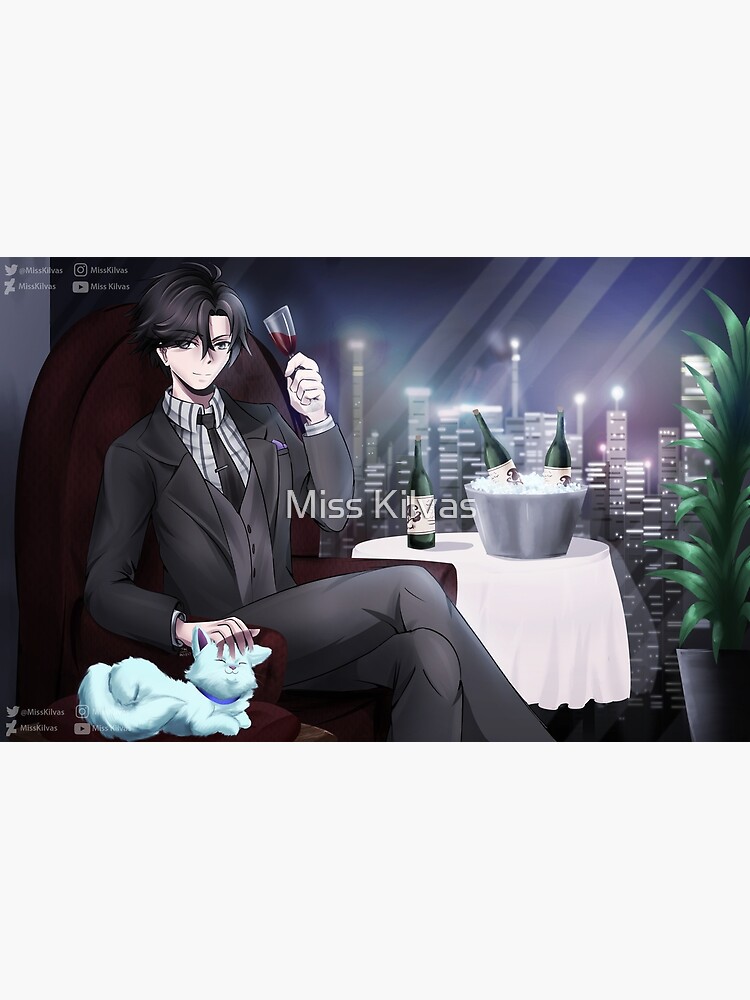 "Mystic Messenger - Jumin Han" Poster for Sale by KilvasArts | Redbubble