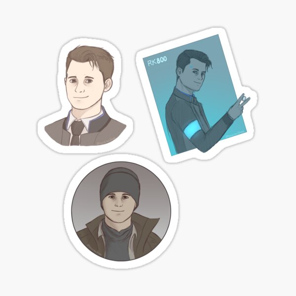 "Connor Stickers" Sticker by FULIK8 | Redbubble