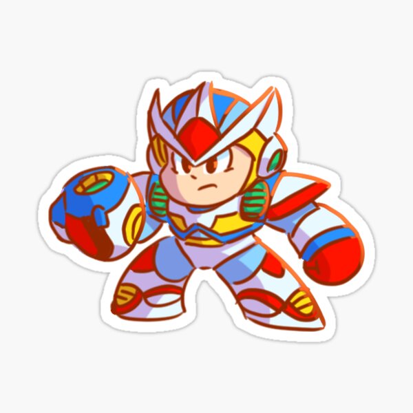 Mega Man X Stickers | Redbubble