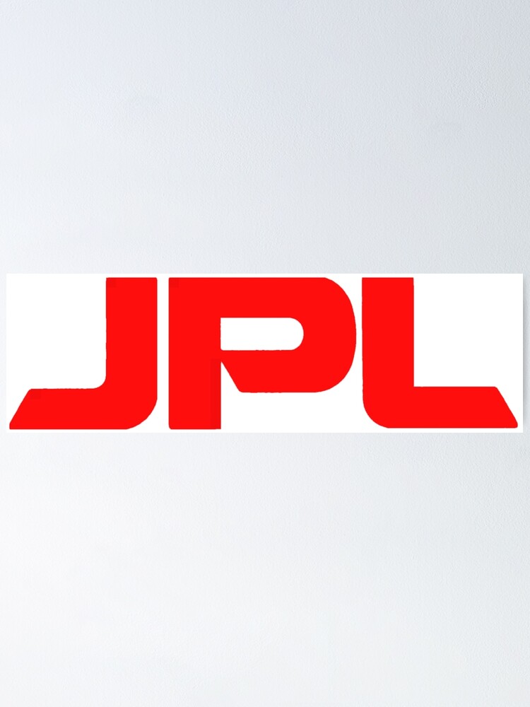 "JPL Logo" Poster for Sale by Spacestuffplus | Redbubble