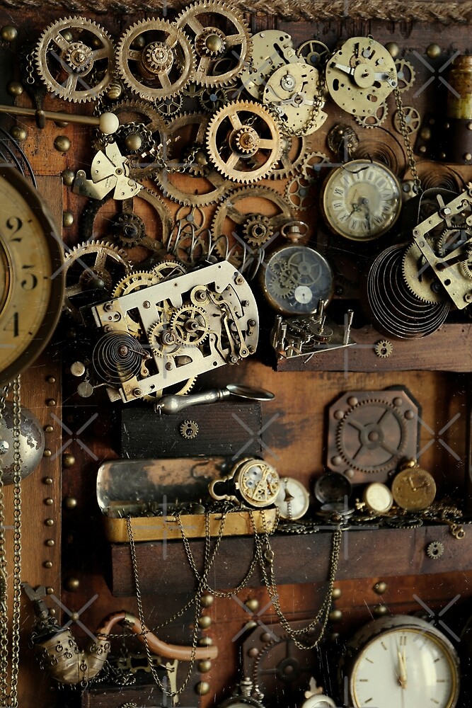 "Steampunk ancient gears" by Cinzia Murgia | Redbubble