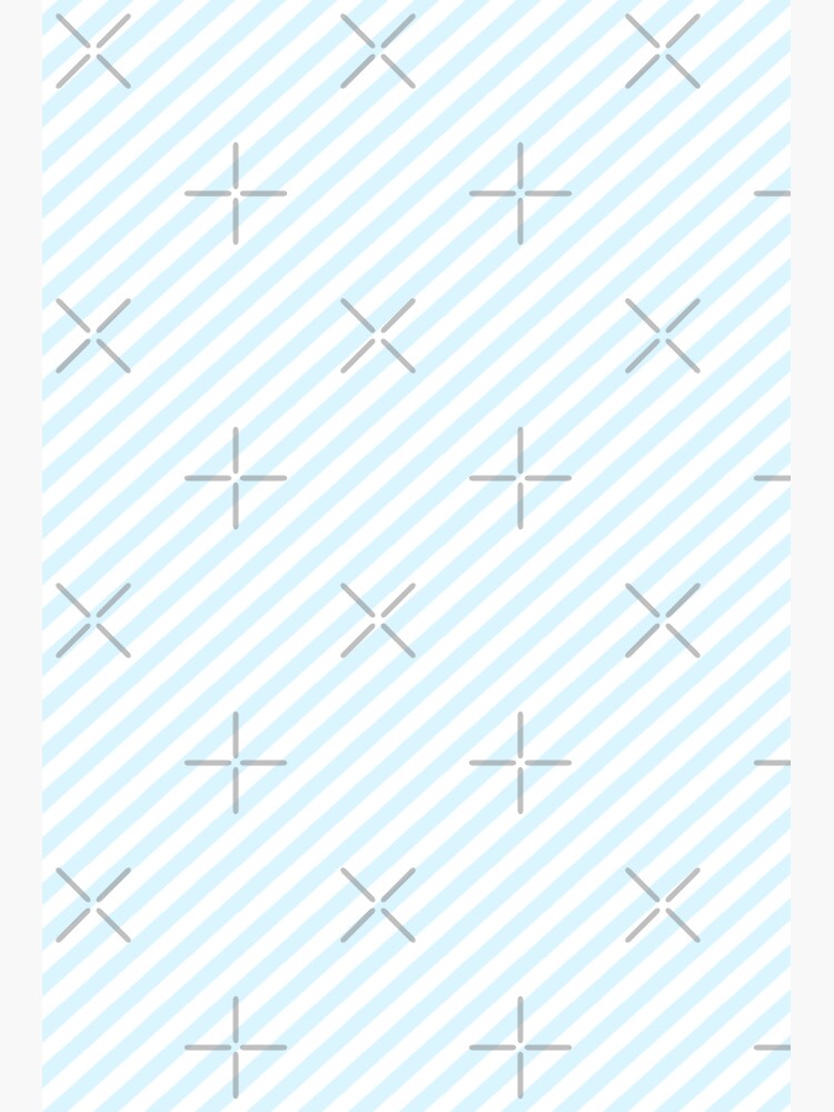 "Blue Stripes" Sticker by DaydreamExpress | Redbubble