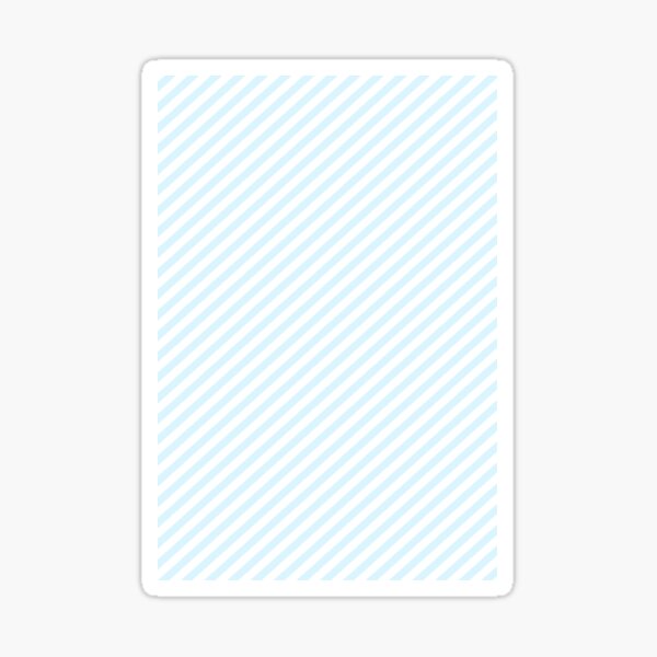 "Blue Stripes" Sticker by DaydreamExpress | Redbubble