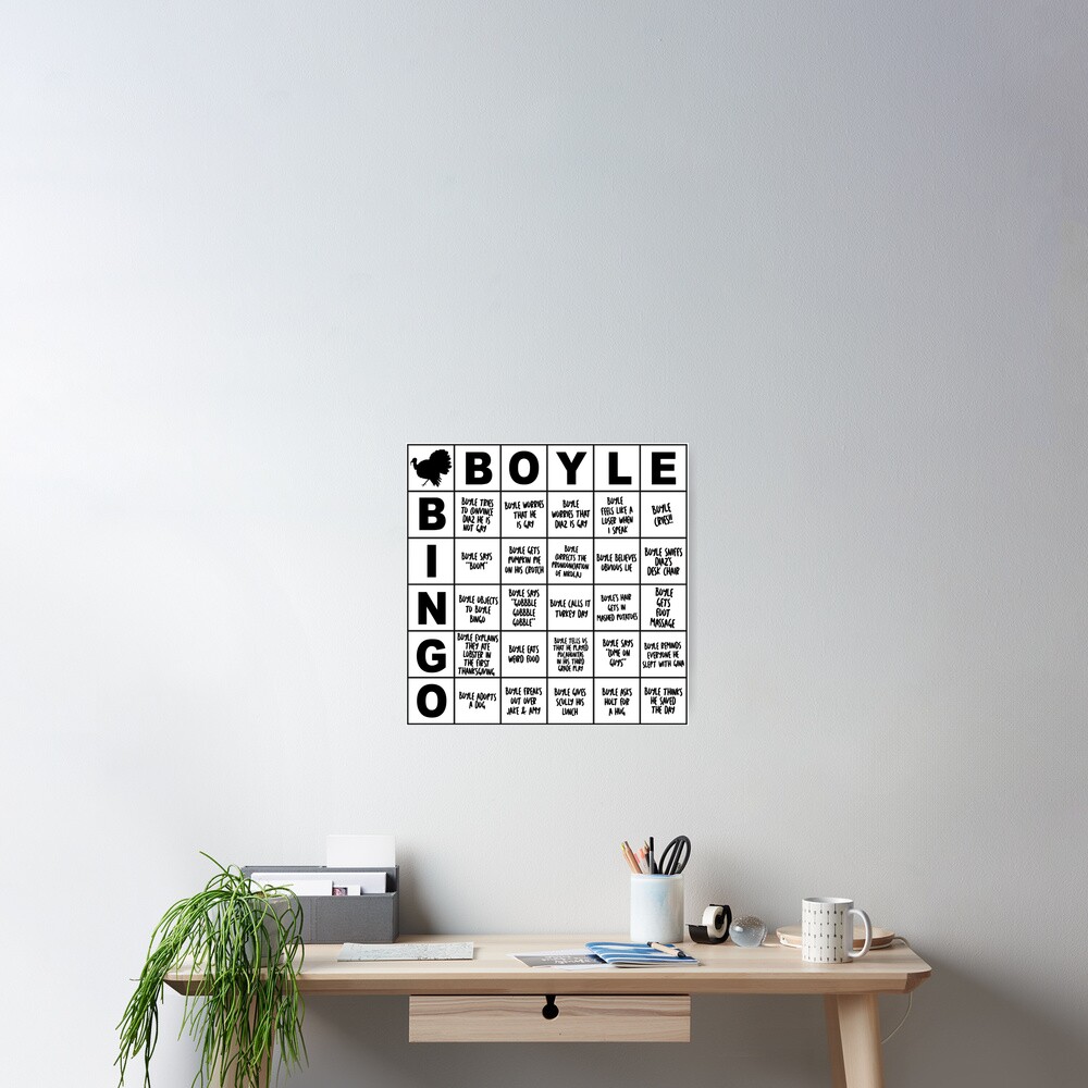 "Boyle Bingo - B99" Poster for Sale by domiellis | Redbubble