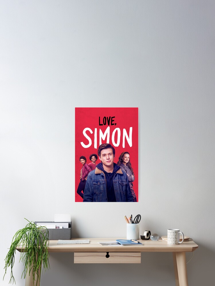 "Love, Simon (2)" Poster for Sale by Eggo Shop | Redbubble