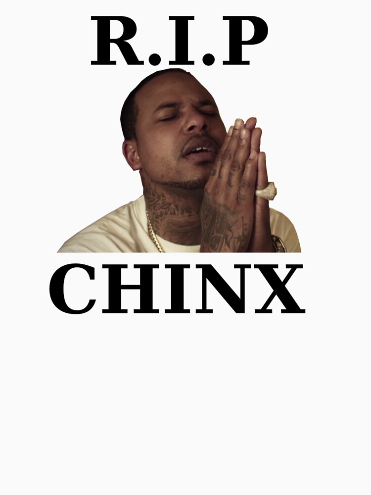 Camiseta «RIP CHINX» de 123leanytime | Redbubble
