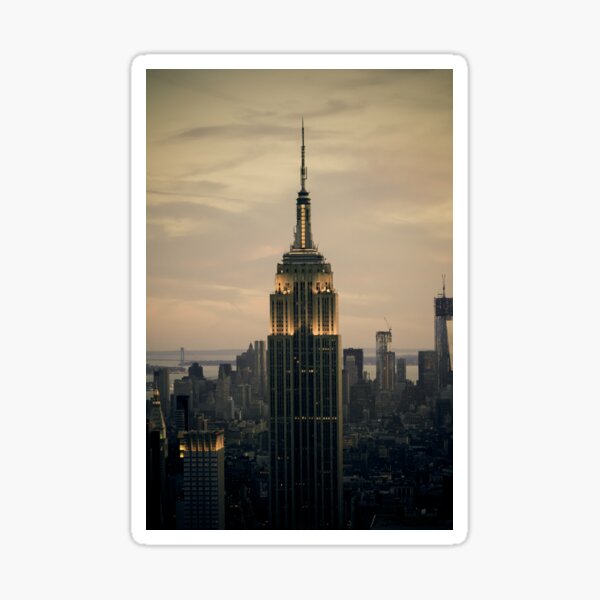 "The Empire State Building" Sticker for Sale by positiveimages | Redbubble