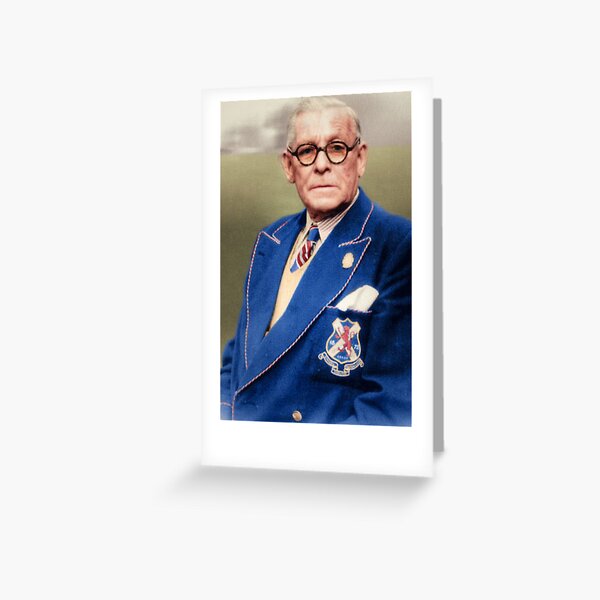 "Bill Struth Rangers Icon" Greeting Card for Sale by AndythephotoDr ...