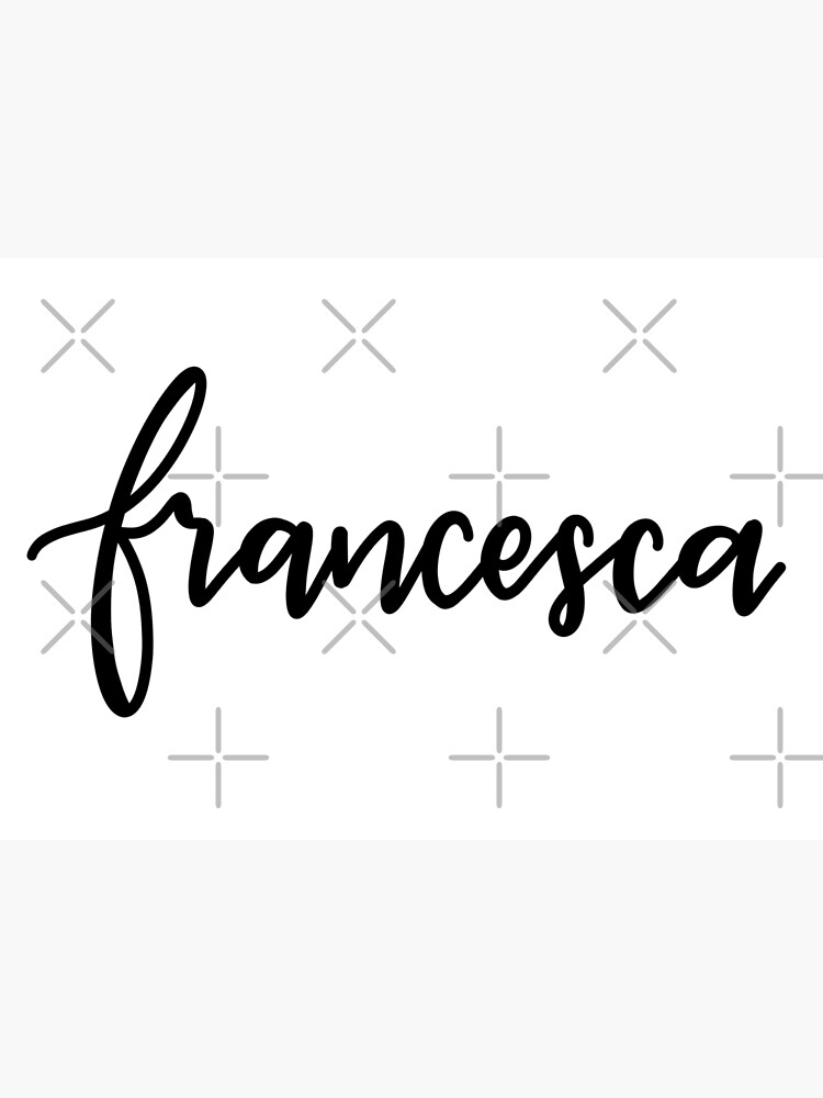 "Francesca " Poster for Sale by ellietography | Redbubble