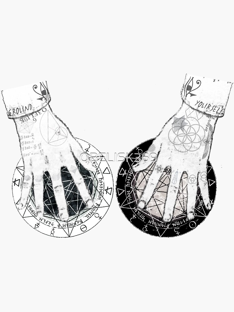 "Ground Yourself " Sticker for Sale by OBELISK369 | Redbubble