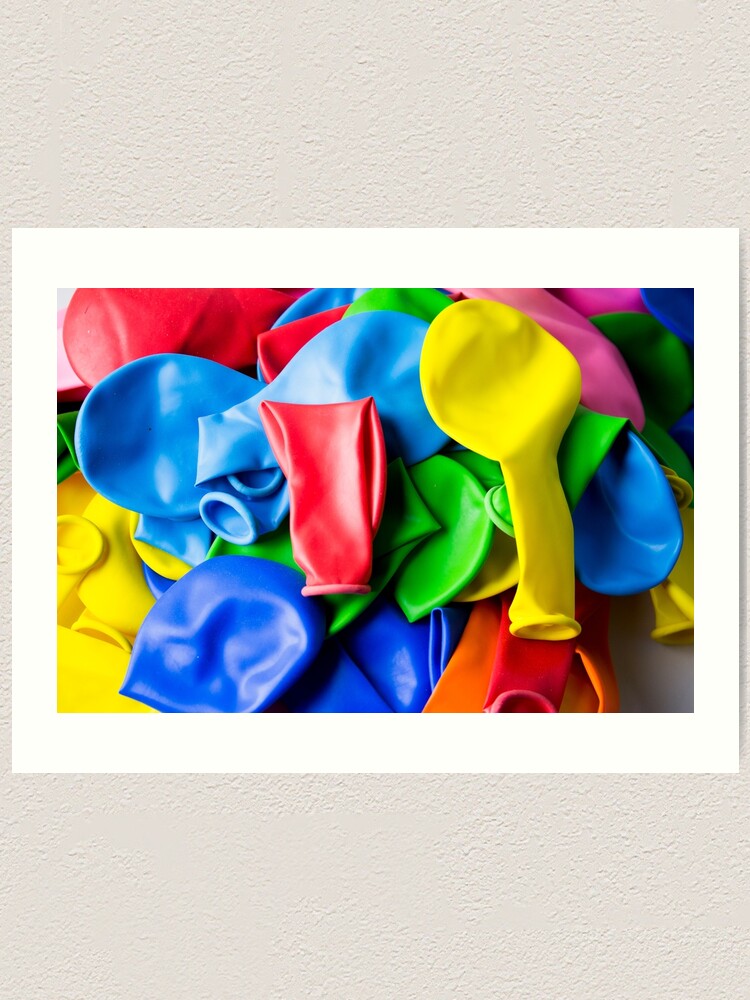 "Deflated balloons" Art Print by GemaIbarra | Redbubble