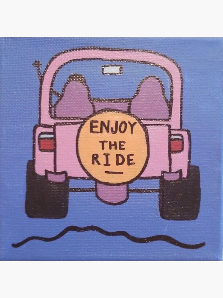 "Enjoy the Ride Jeep" Sticker for Sale by laurenreiss | Redbubble