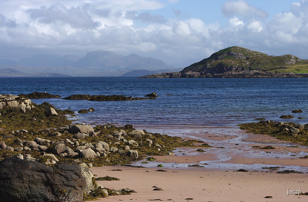"Cove Bay, Scotland" by jacqi | Redbubble