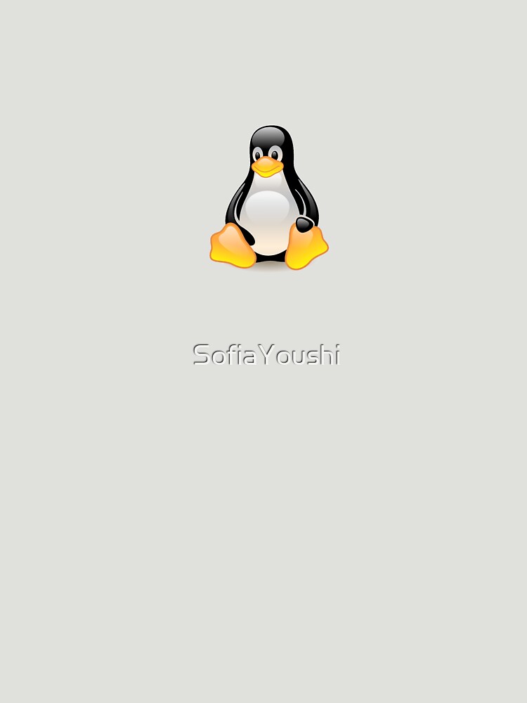 "Penguin Linux Tux Crystal" T-shirt for Sale by SofiaYoushi | Redbubble ...