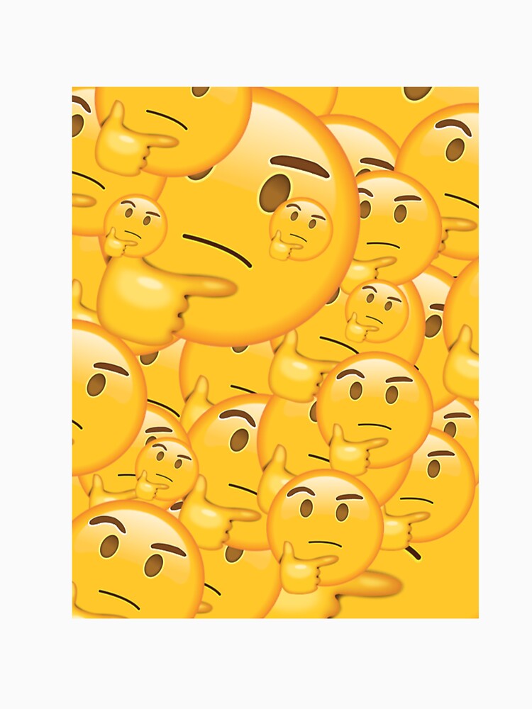 "hmm emoji design" T-shirt by krsteele1 | Redbubble