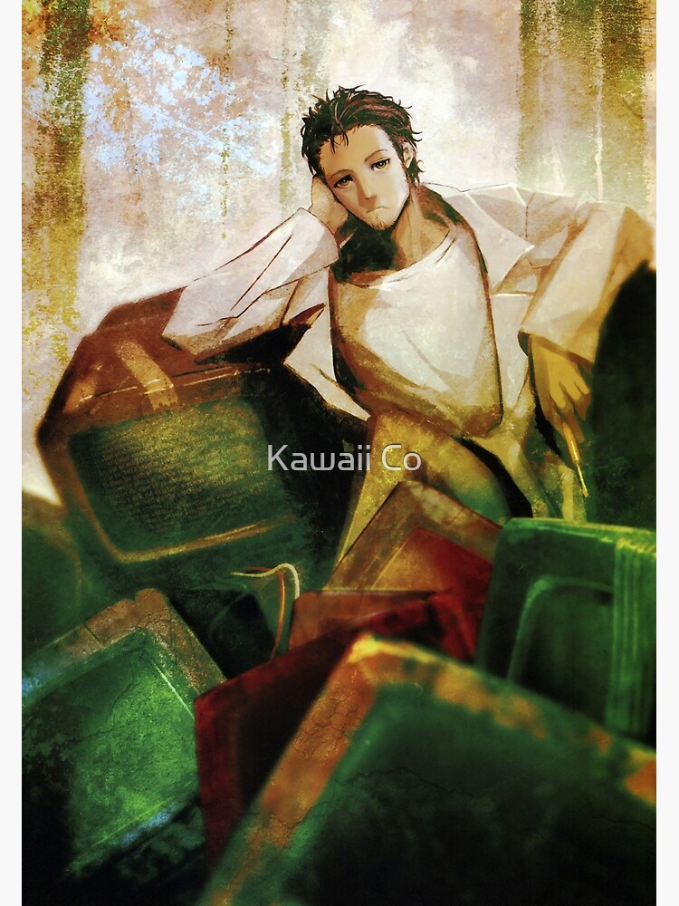 "Steins Gate Okarin" Art Print for Sale by kawaiico | Redbubble