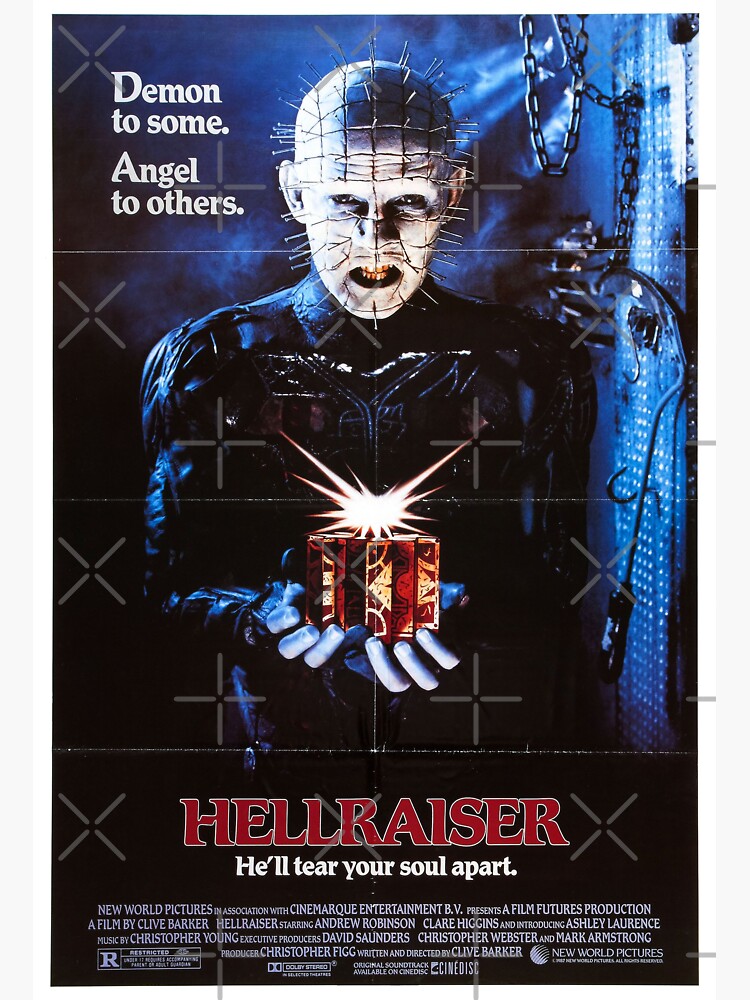 "Hellraiser" Sticker by seagleton | Redbubble