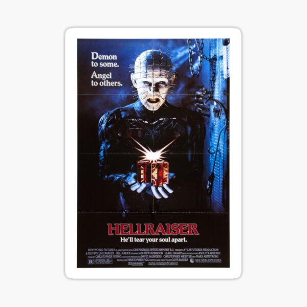 "Hellraiser" Sticker by seagleton | Redbubble
