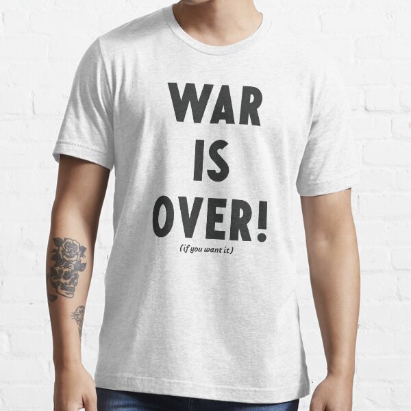 "War is over, if you want it, peace message, vintage illustration, anti ...