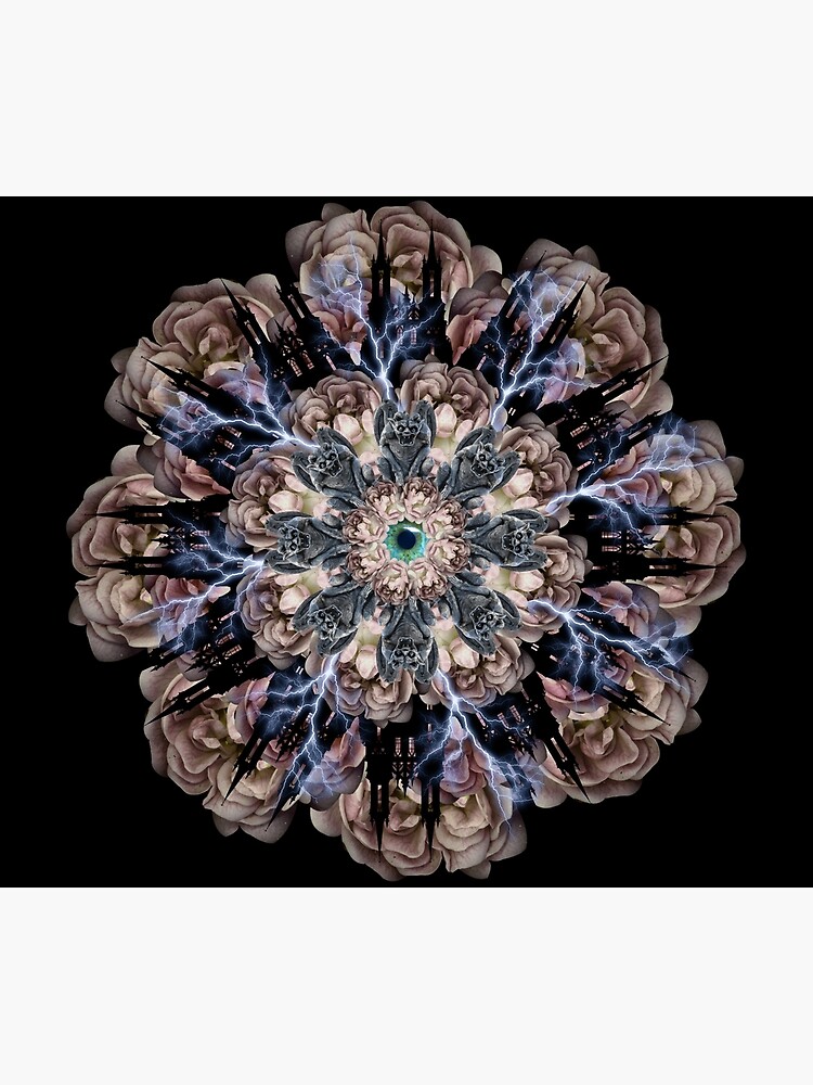 "creepy mandala" Tapestry for Sale by burenkaUA | Redbubble